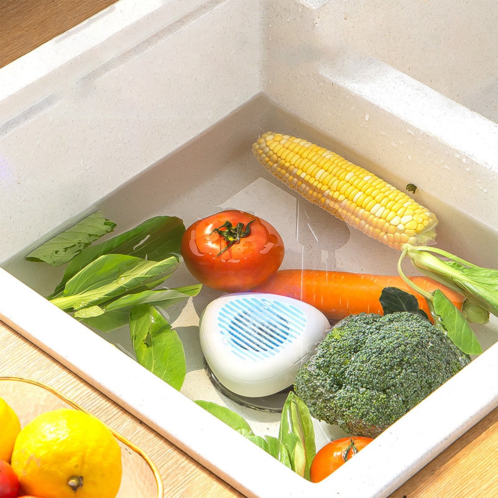 KULOKHUI Seasoning Box Fruit And Vegetable Cleaning Machine Household ...