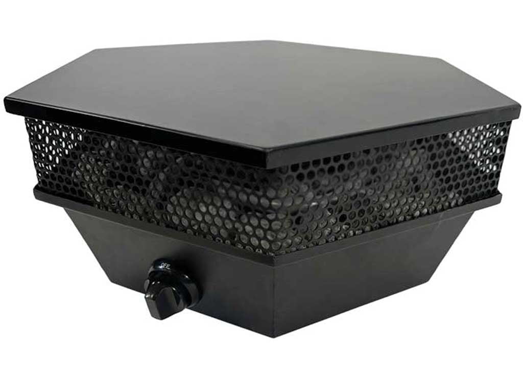 KUMA 504-KM-HCFB-BB Off-Grid Hex Fire Bowl - Includes Carry Bag ...