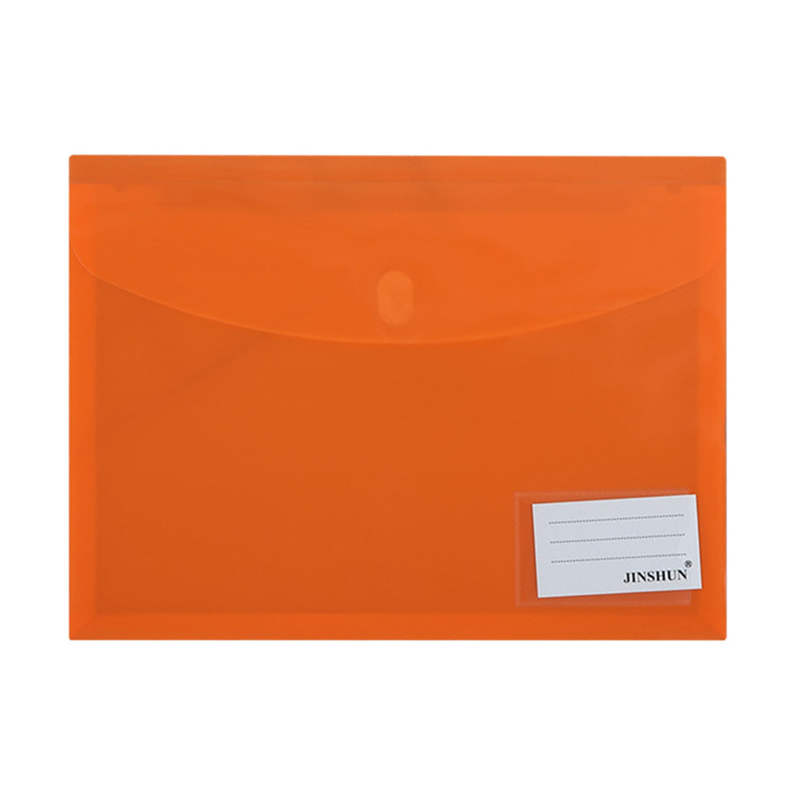 KUMHONW 1 Pcs Plastic Envelopes Poly Envelopes File Folders with Snap ...