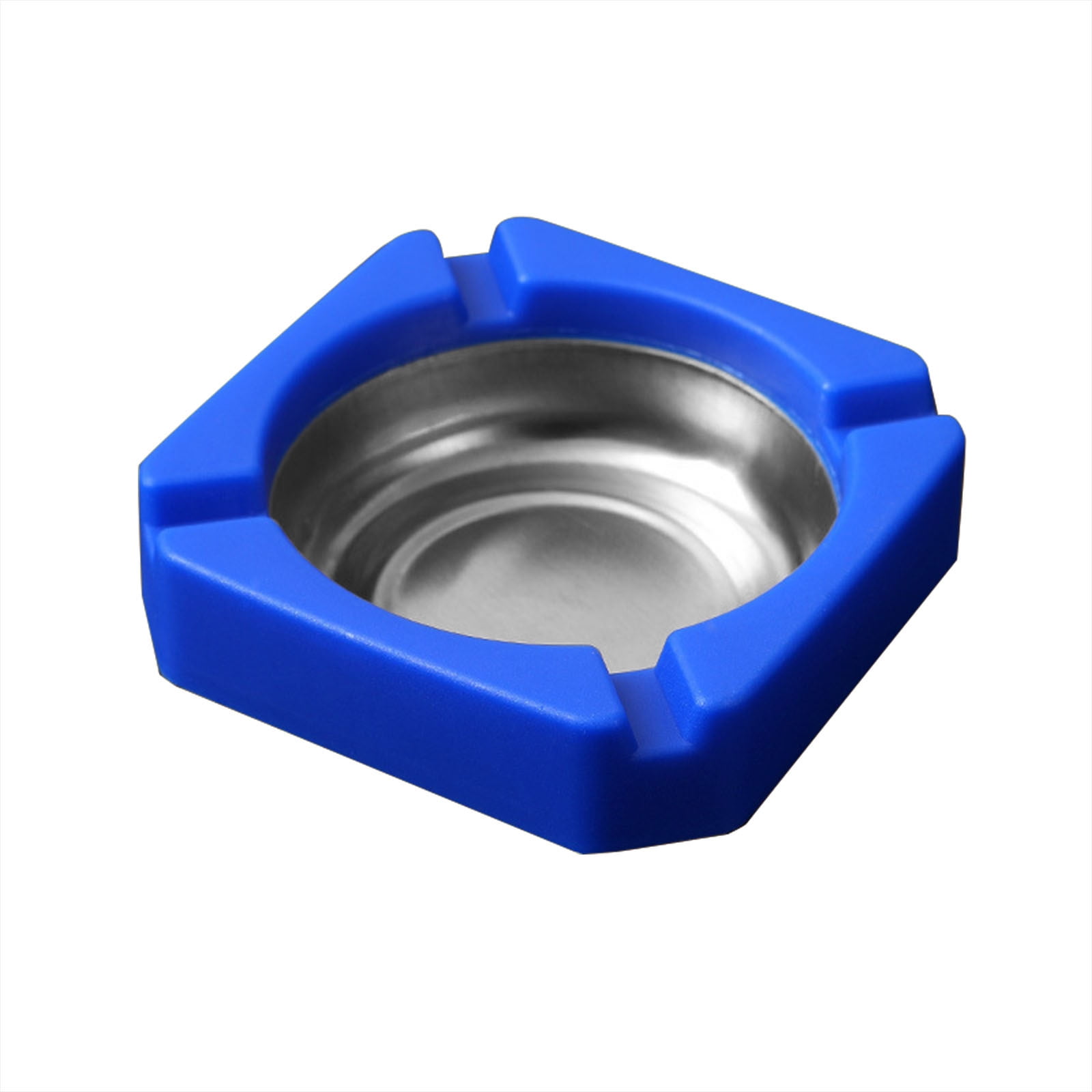KUMHONW Portable Ash Tray for Cigarettes and Cigar Square Stainless ...