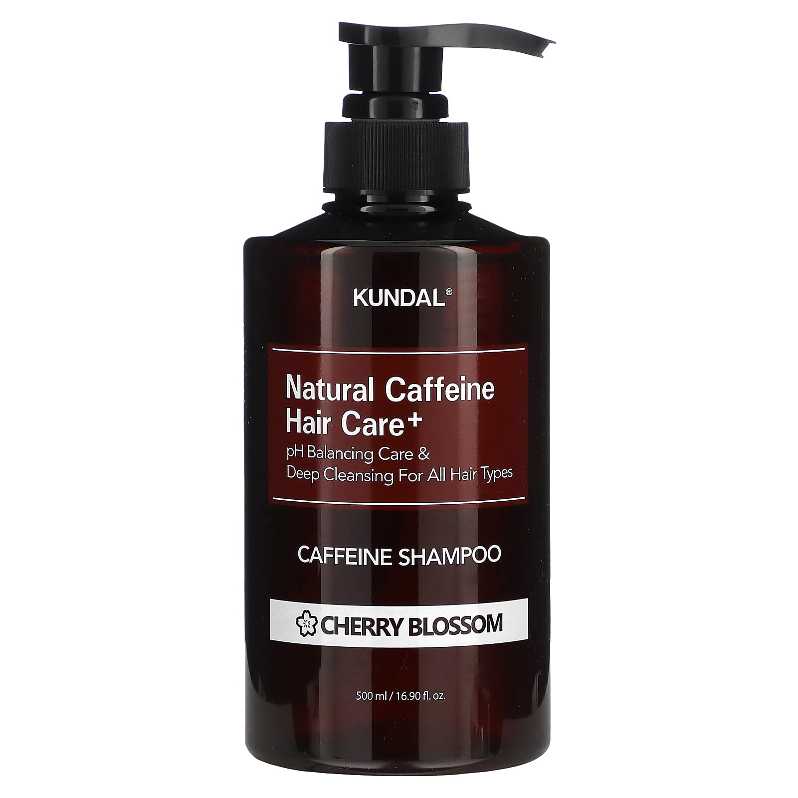 Kundal Natural Caffeine Hair Care+ Shampoo, 16.9 fl oz (500 ml ...