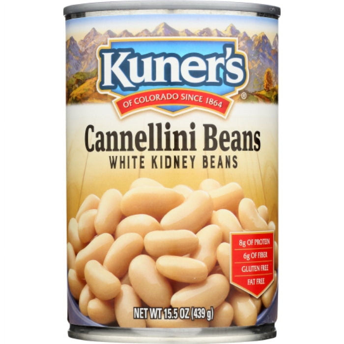 KUNERS BEANS CANNELLINI 15 OZ - Pack of 12 - Walmart.com