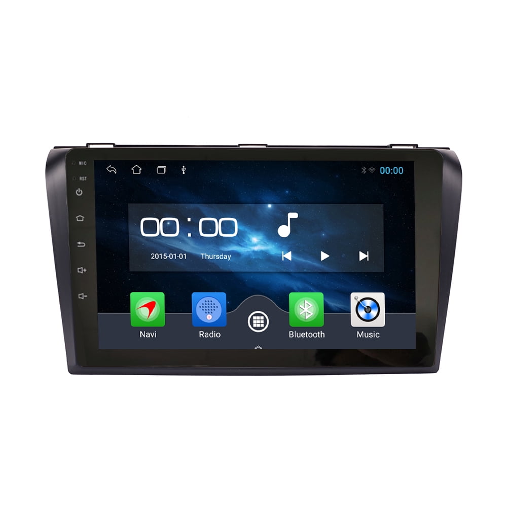 Kunfine Android 10 Car Navigation Stereo for Mazda 3 (2004-2010), 9 ...