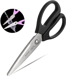 KUNIFU Kitchen Scissors All Purpose Heavy Duty, Kitchen Shears Come Apart Dishwasher Safe, Ultra ...