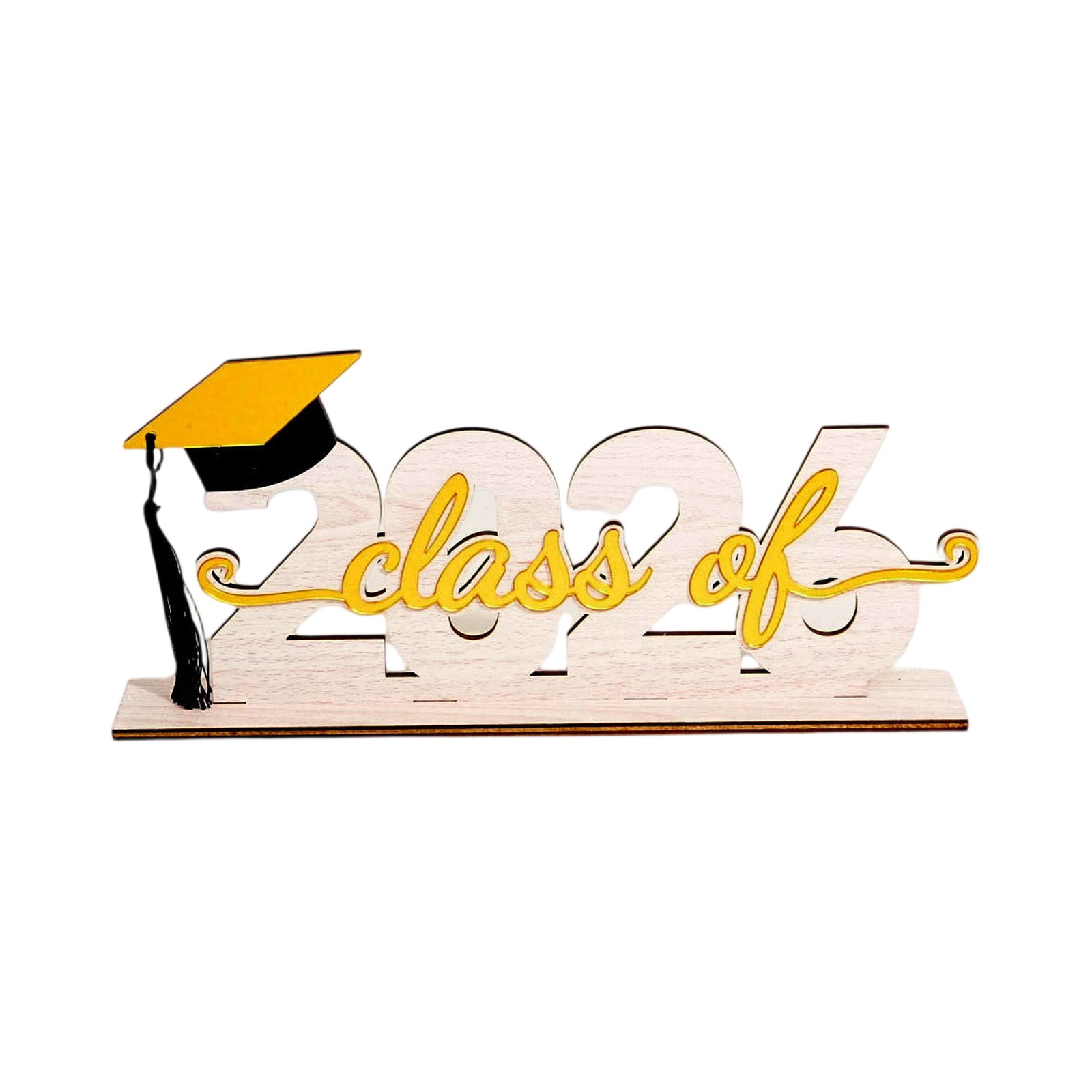 KUNPENG Class of 2026 Graduation 3D Wooden Keepsake, Multi-Layered ...