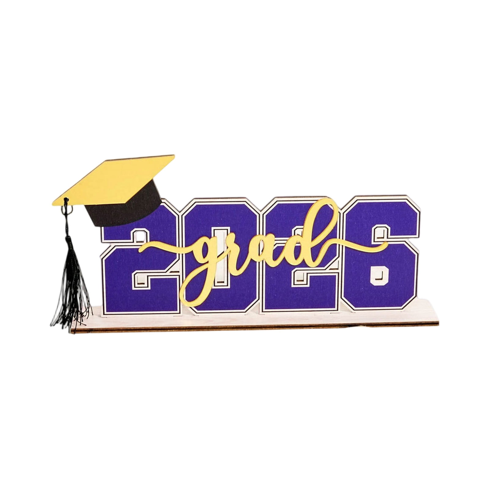 KUNPENG Class of 2026 Graduation 3D Wooden Keepsake, Multi-Layered ...