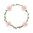 KUNPENG Flower Arm Wraps, Forest Wreath Beautiful Simulation Flower ...