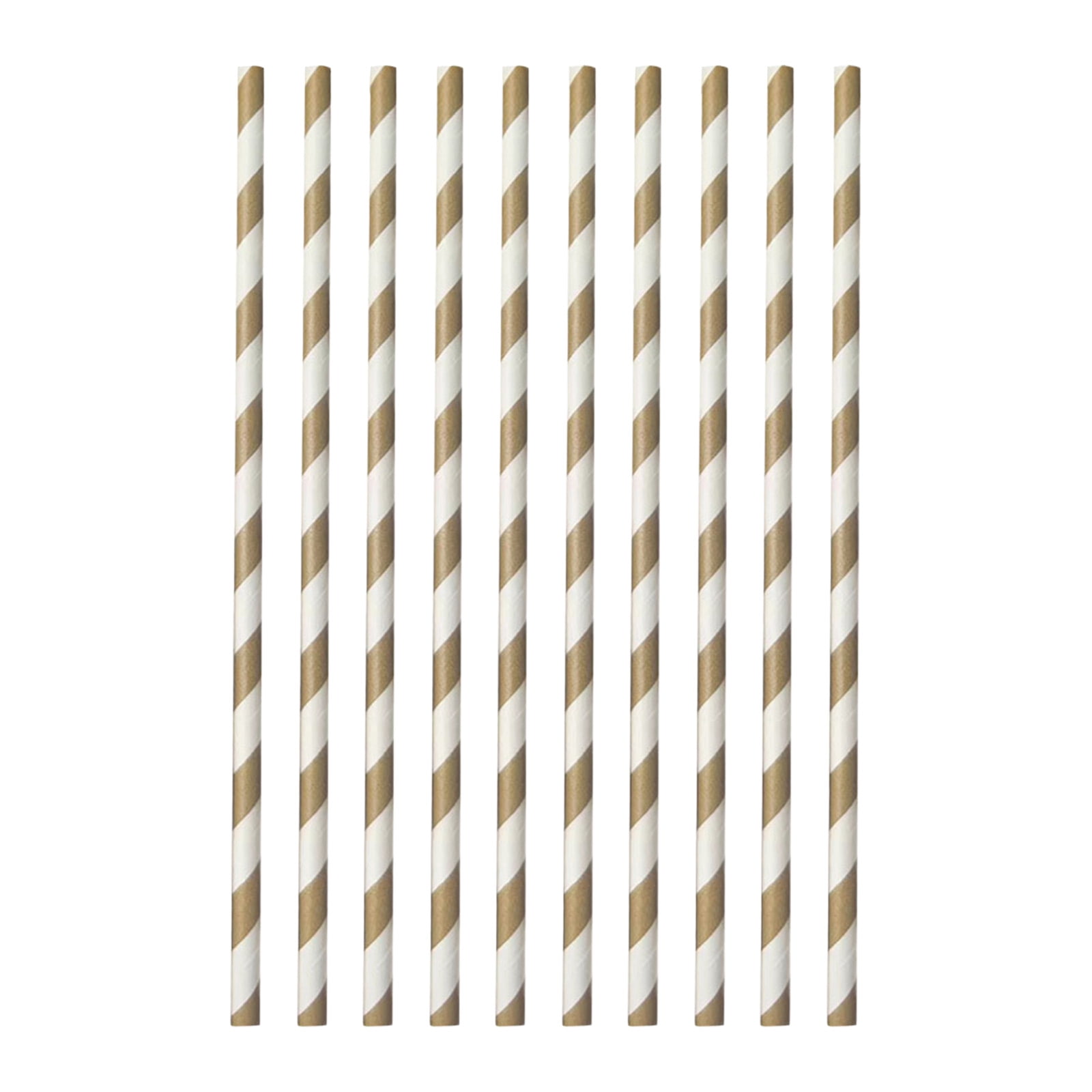 KUNPENG Gold 2026 Graduation Decorations Party Plastic Straws - 10 ...