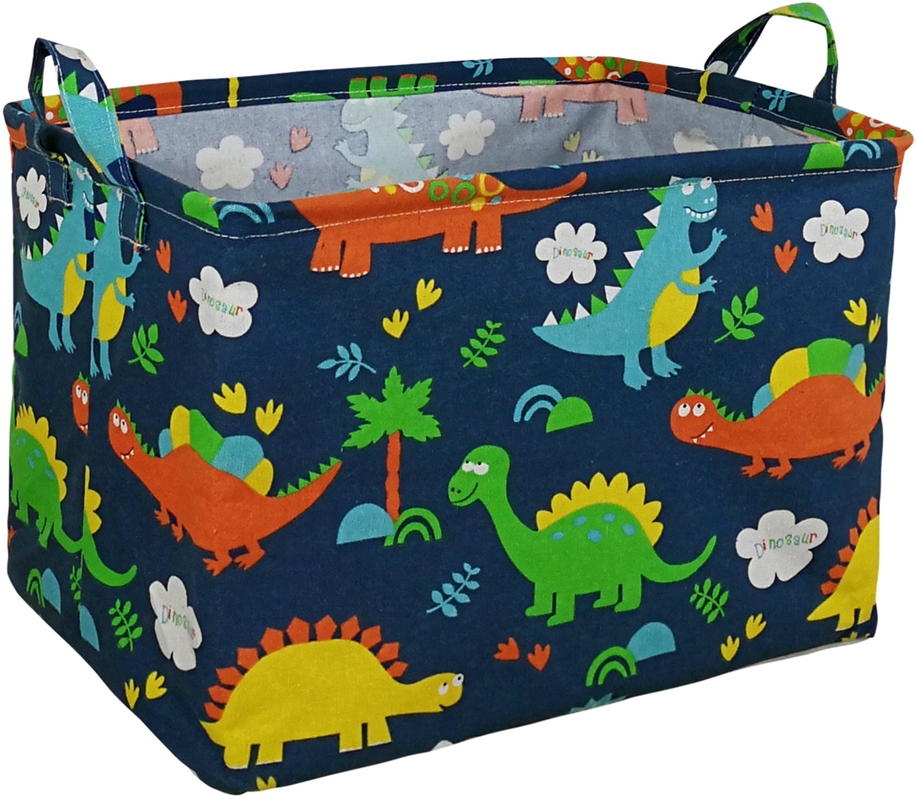 KUNRO Rectangle Basket Toy Bin Waterproof storage organizer for Nursery ...