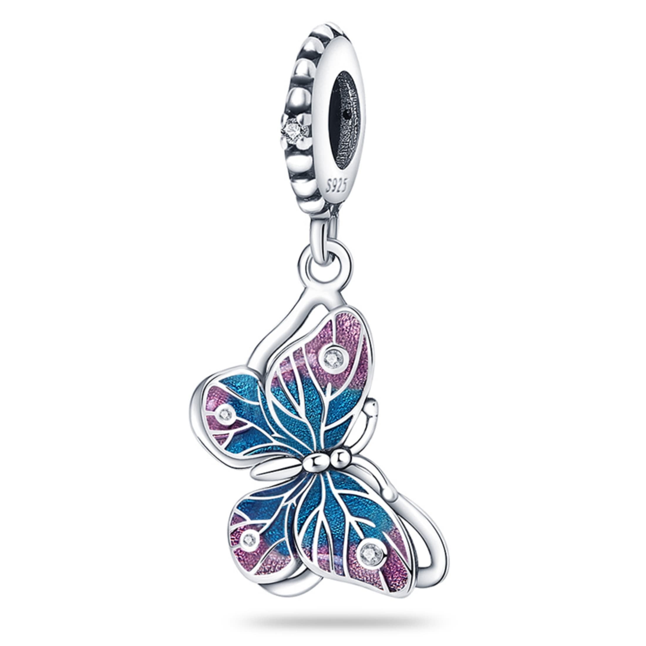 KUNSIR 925 Sterling Silver Charms for Bracelets and Necklaces Handbag ...