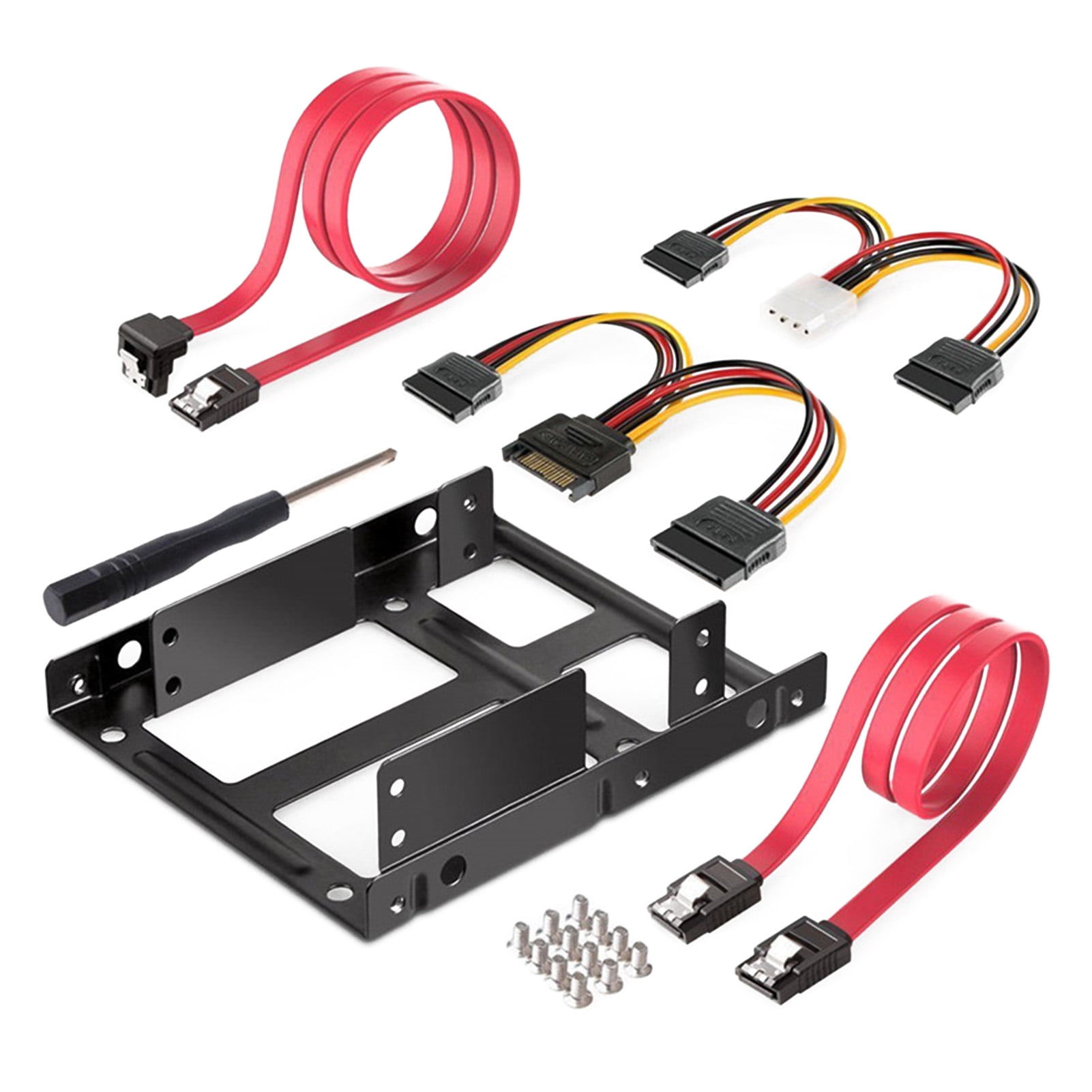 KUNyu 1 Set Hard Disk Holder Widely Compatible Easy Installation Metal ...