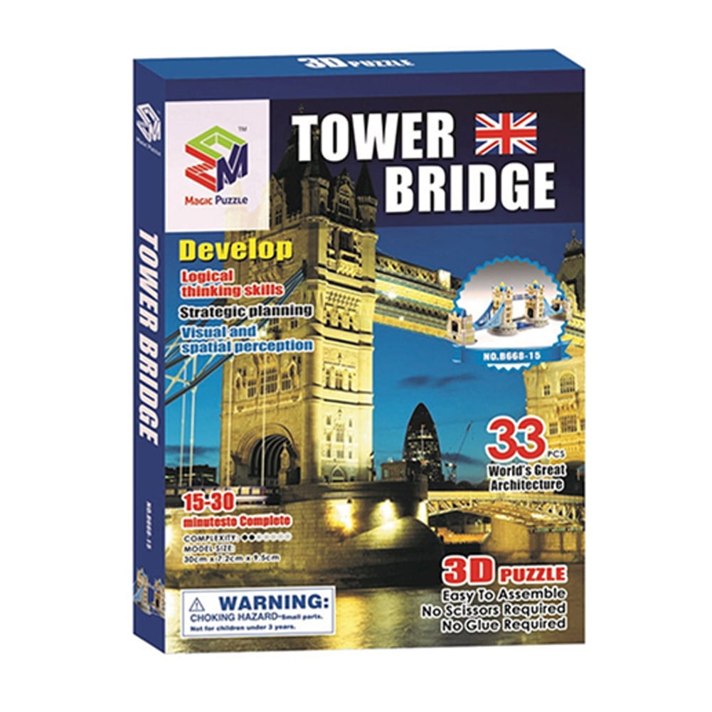 KUNyu 3D World Jigsaw Puzzle World Construction Model Kit DIY Craft ...