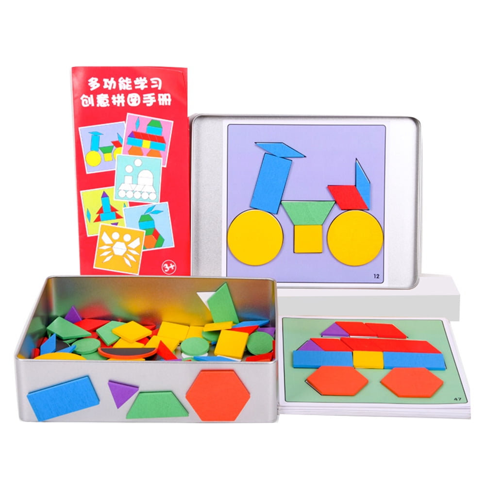 KUNyu Baby Children Educational Jigsaw Puzzle Board Set Colorful Wooden Toy Learning - Walmart.com