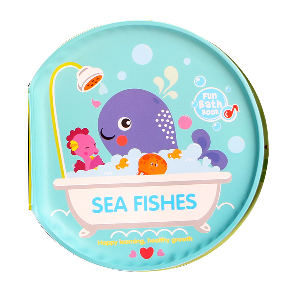 KUNyu Cartoon Animal Number Waterproof EVA Baby Bath Book BB Device Development Toy - Walmart.com