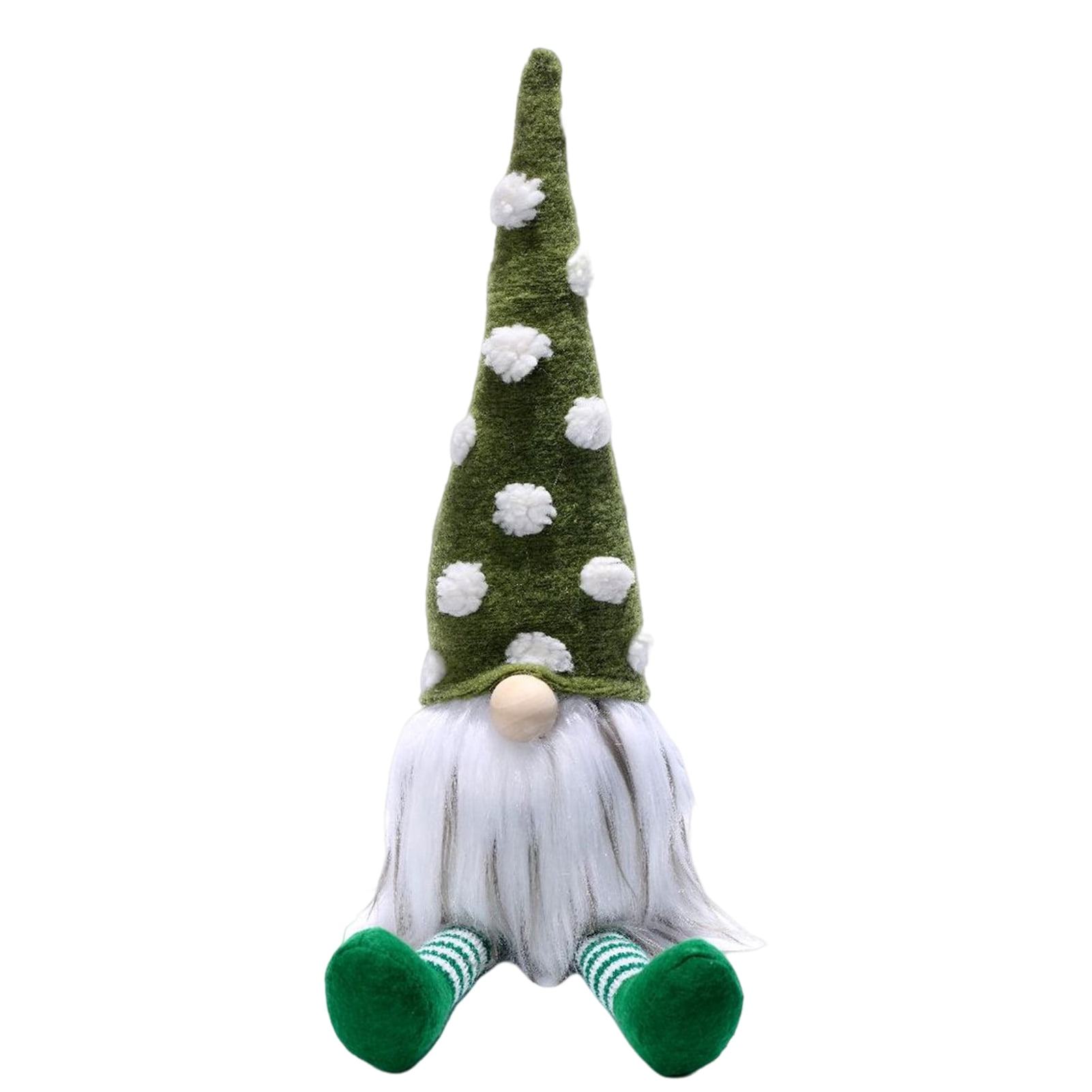 KUNyu Christmas Nordic Faceless Doll Unique Decoration Round Dot Design ...