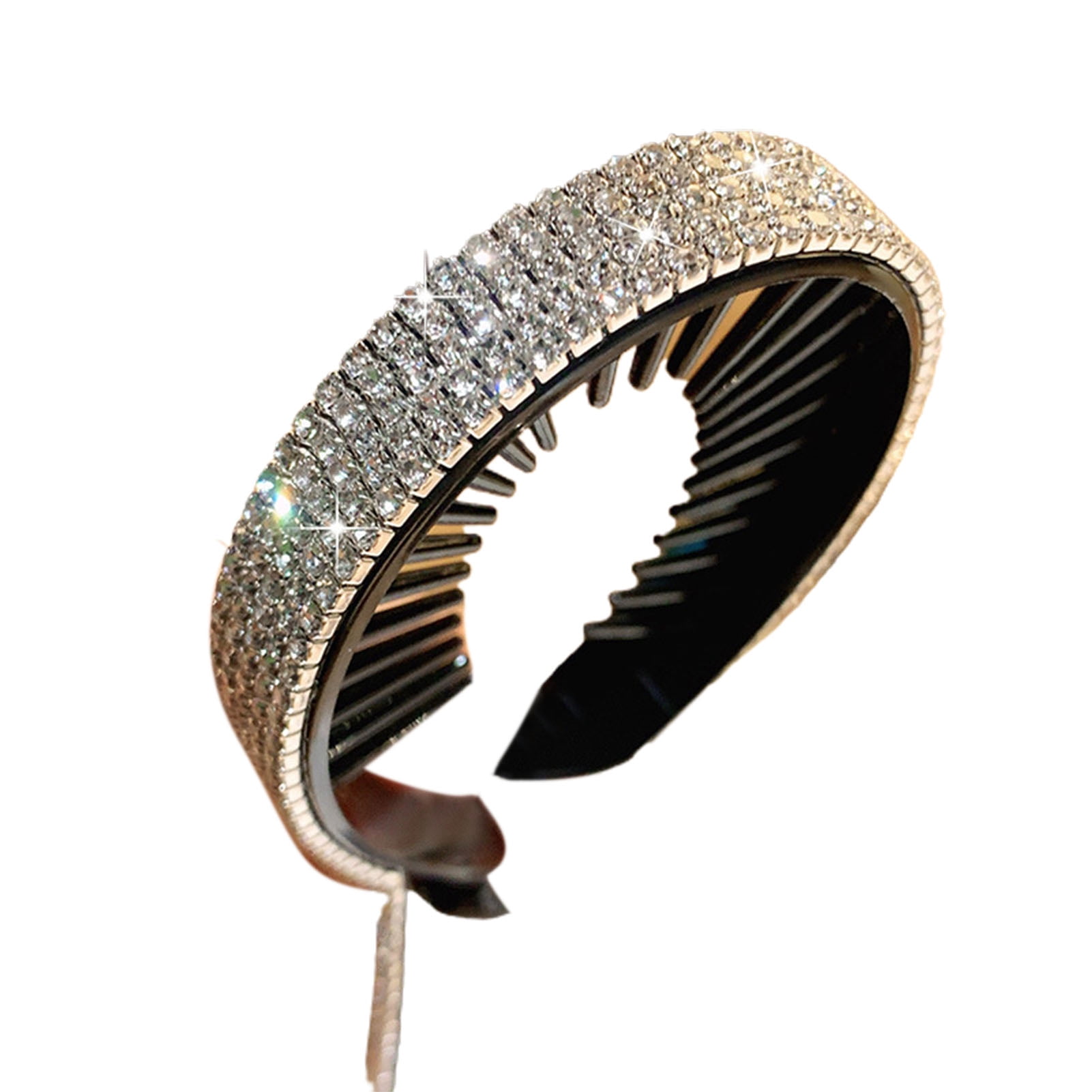 KUNyu Hair Maker Elegant Rhinestone Tassel Hair Accessories Ponytail ...