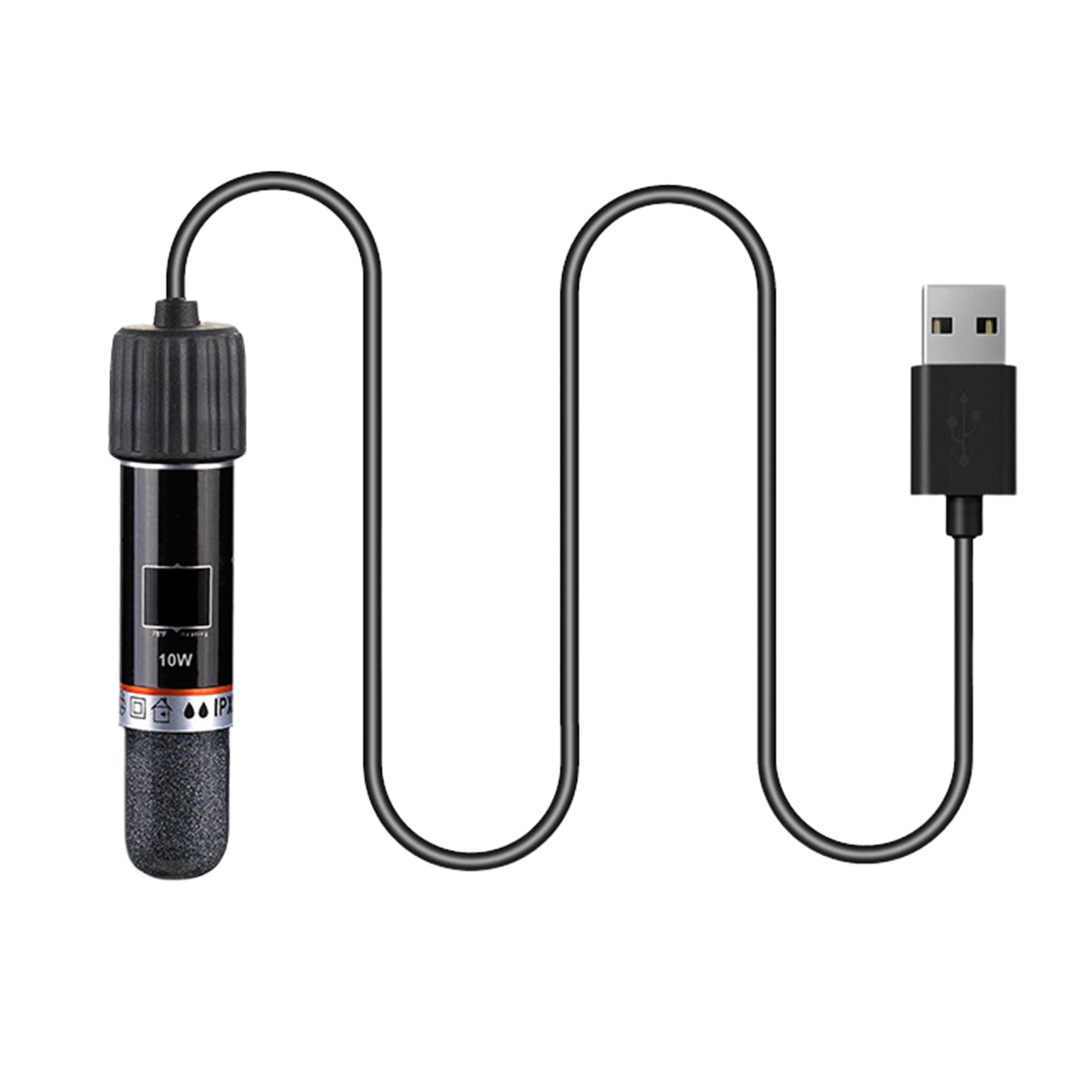 KUNyu Mini USB Aquarium Heater Efficient Durable Heating Rod with Smart ...