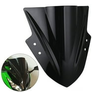 Emgo Venom Mini Cafe Black Fairing Windshield 5.75" Headlight Opening ...