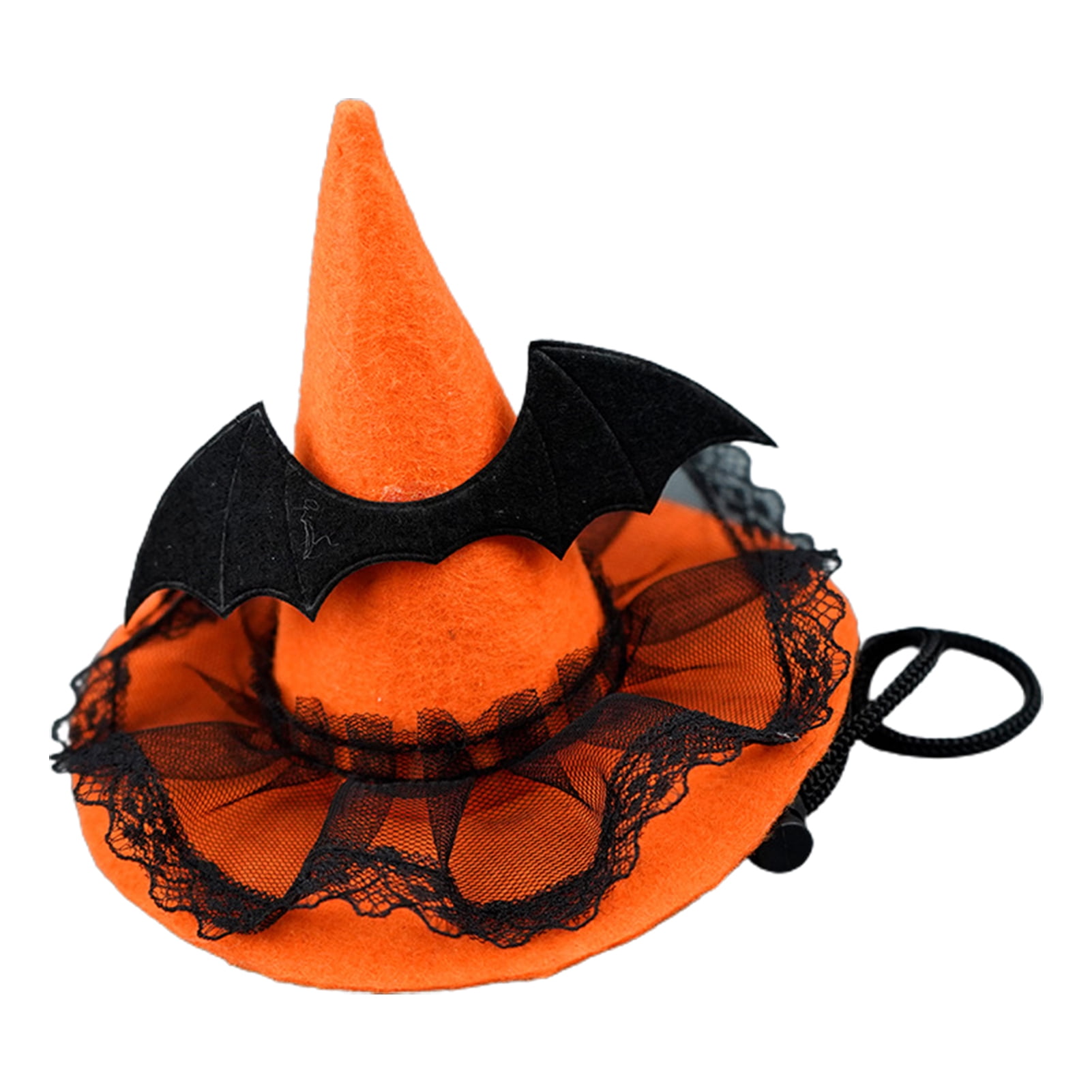 KUNyu Small Dog Cap Cartoon Pumpkin Bat Spider Design Headdress ...