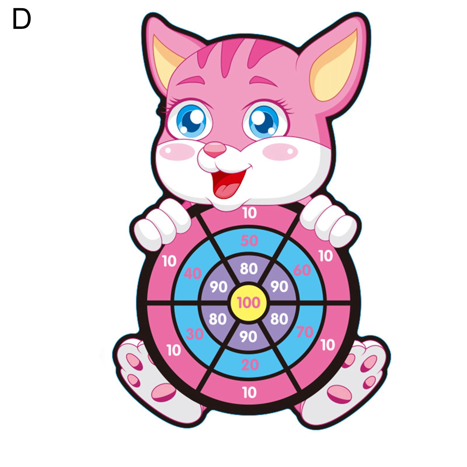 KUNyu Sticky Cartoon Animal Target Balls Dart Board Parent Kids ...
