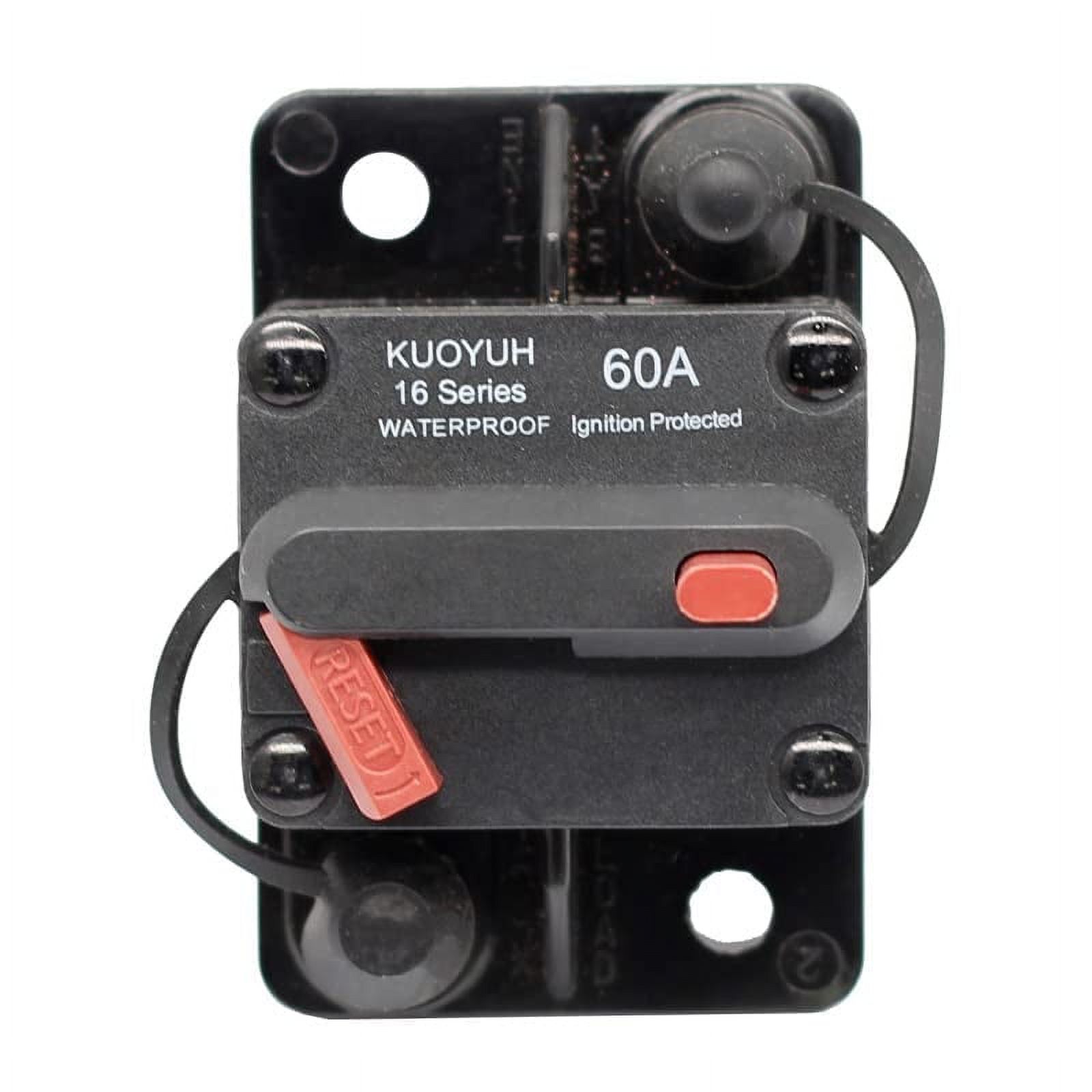KUOYUH 16F Series Waterproof Circuit Breaker 60A Suitable for Marine ...