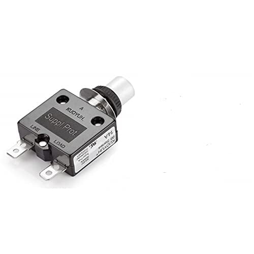 KUOYUH USA 3-50 Amps 98 Series Quick Connect Terminals Push-To-Reset ...