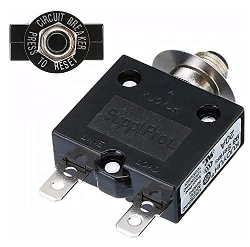 KUOYUH USA 3-50 Amps 98 Series Quick Connect Terminals Push-To-Reset ...