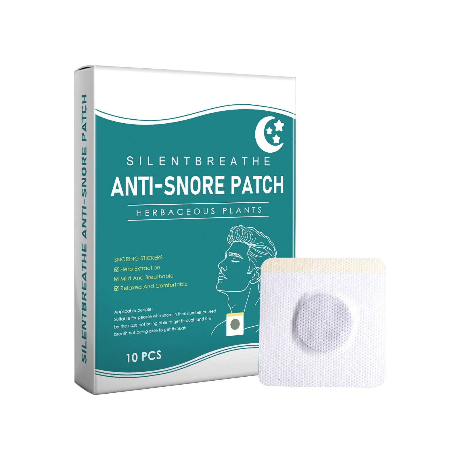 KUOZHUOW Anti Snoring Patch Snoring and Daily Stress Helps To and ...