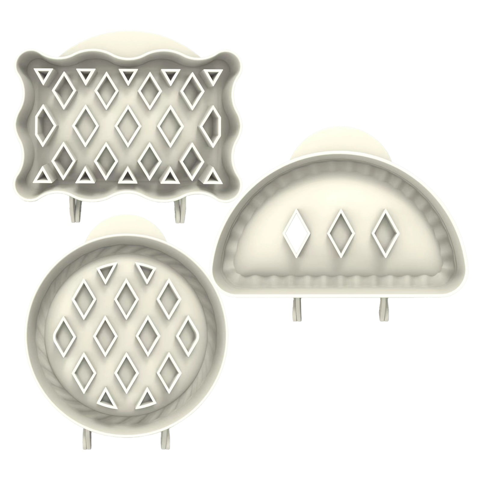 KUOZHUOW Classic Mini Hand Pie Set Dough Presser Pocket Pie Christmas ...