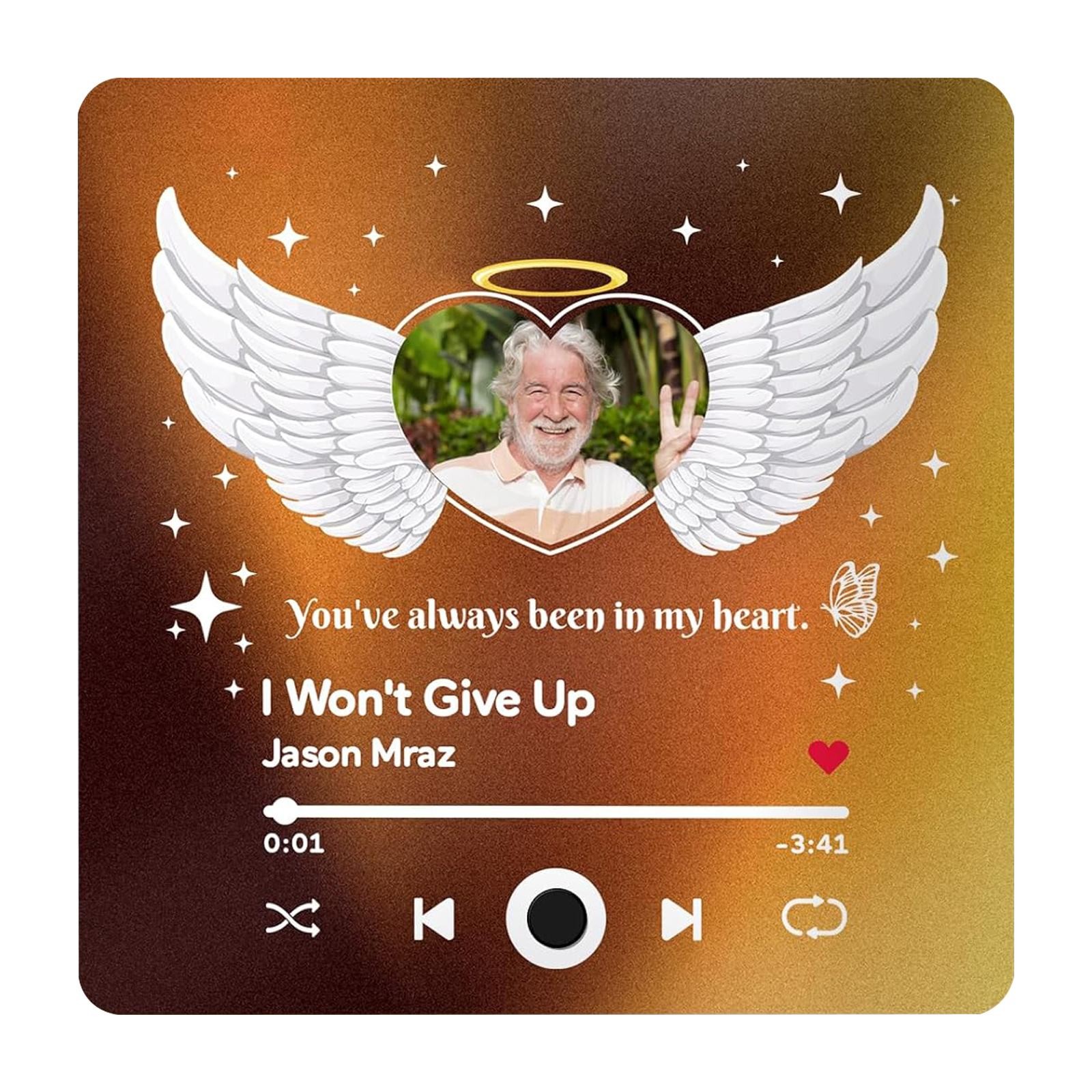 KUOZHUOW Customized Music Refrigerator Magnet Personalized Album ...