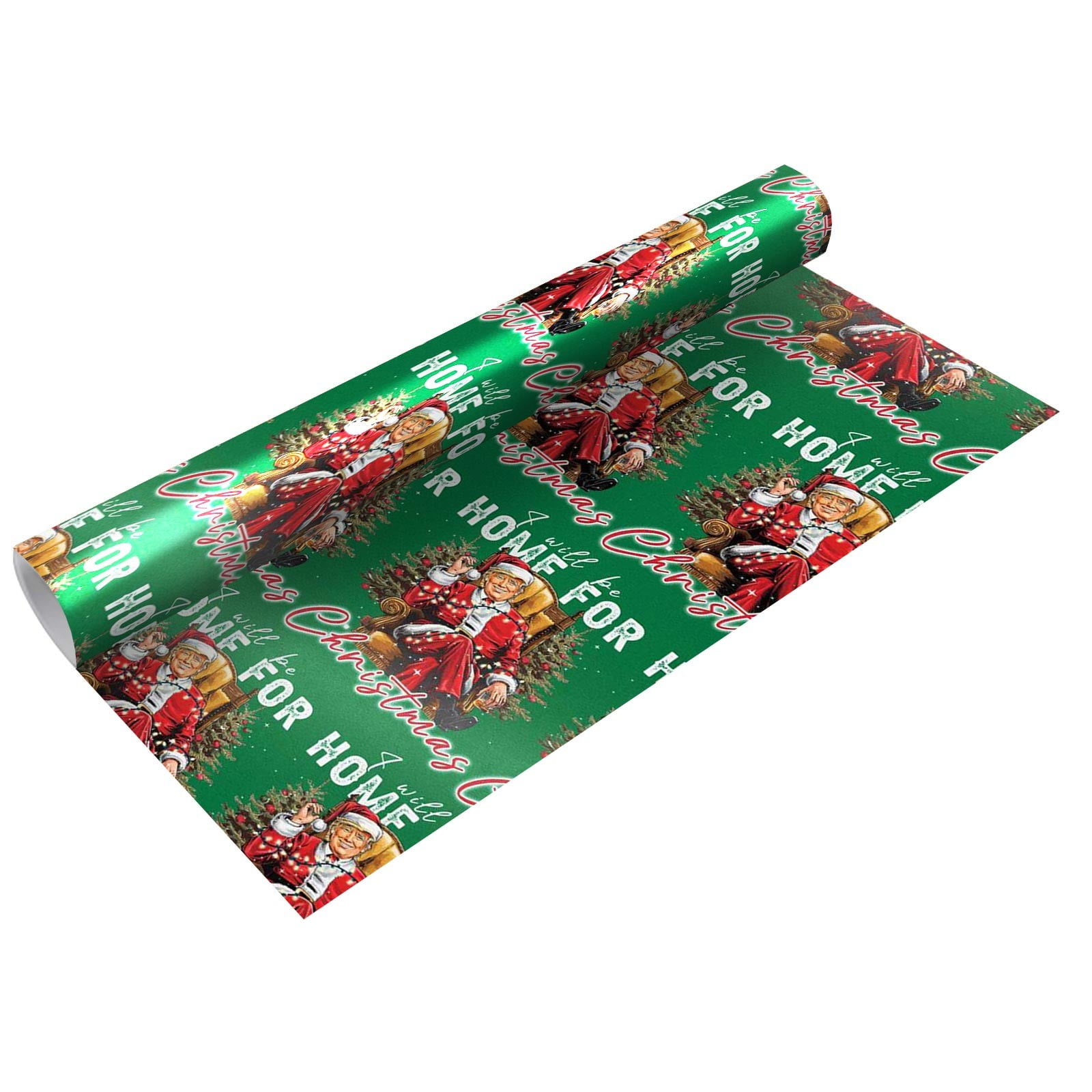 KUOZHUOW Fun Christmas Wrapping Stickers Wrapping Paper Unique Holiday ...