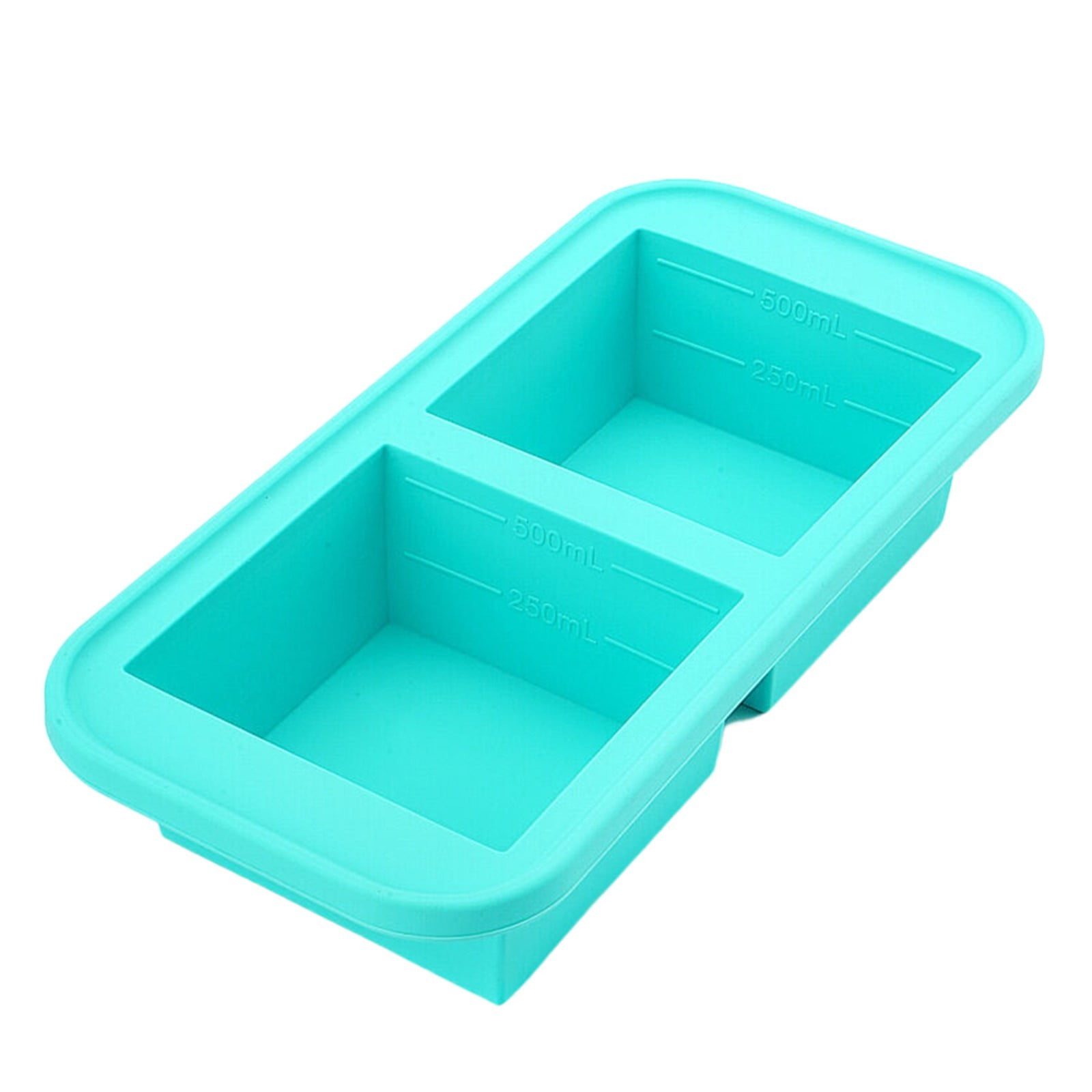 KUOZHUOW Silicone Freezer With Lids Easy Meal Prep Containers And ...