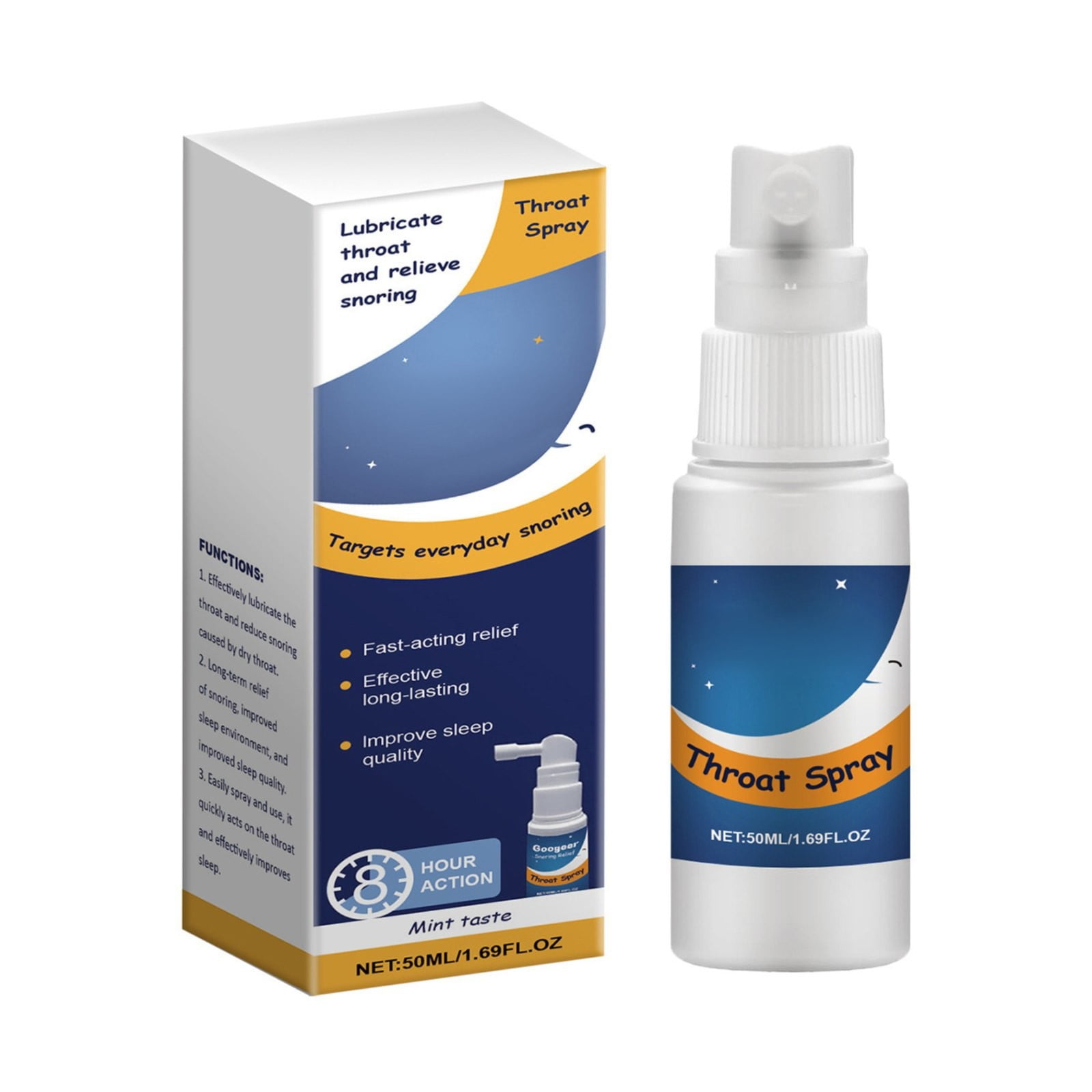 KUOZHUOW Topkech Anti Snoring Spray Natural Anti Snoring Devices To ...