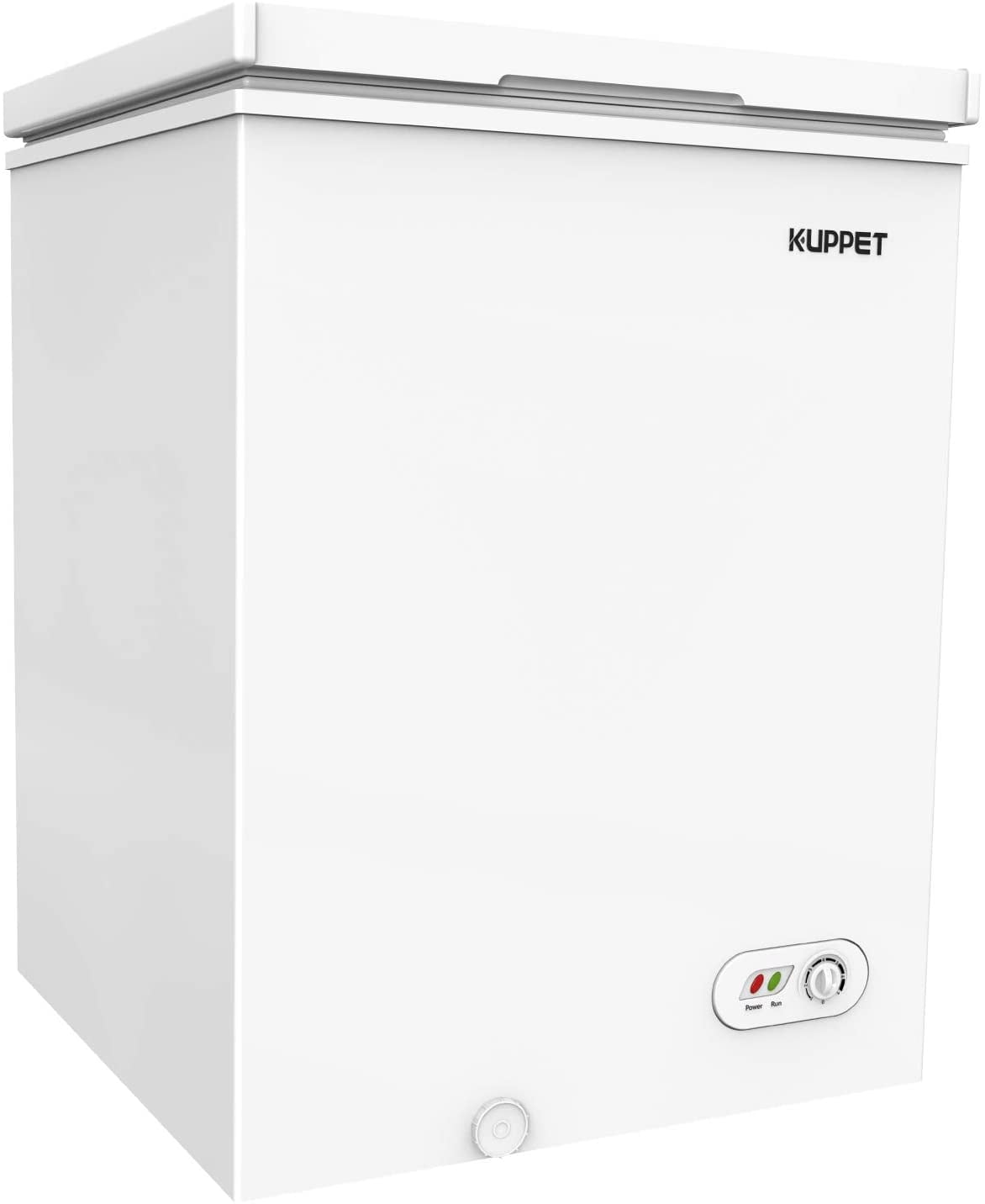 KUPPET Chest Freezer, Portable & Compact Freezer with Adjustable ...
