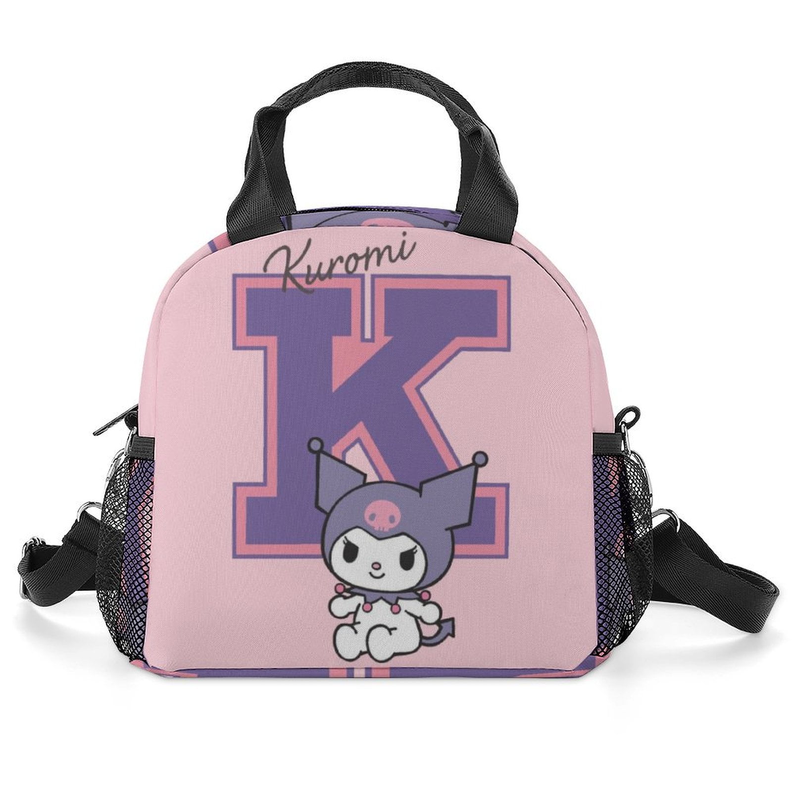 KUROMI Lunch Bag Insulated Crossbody Anime for Work Picnic Travel Gift ...
