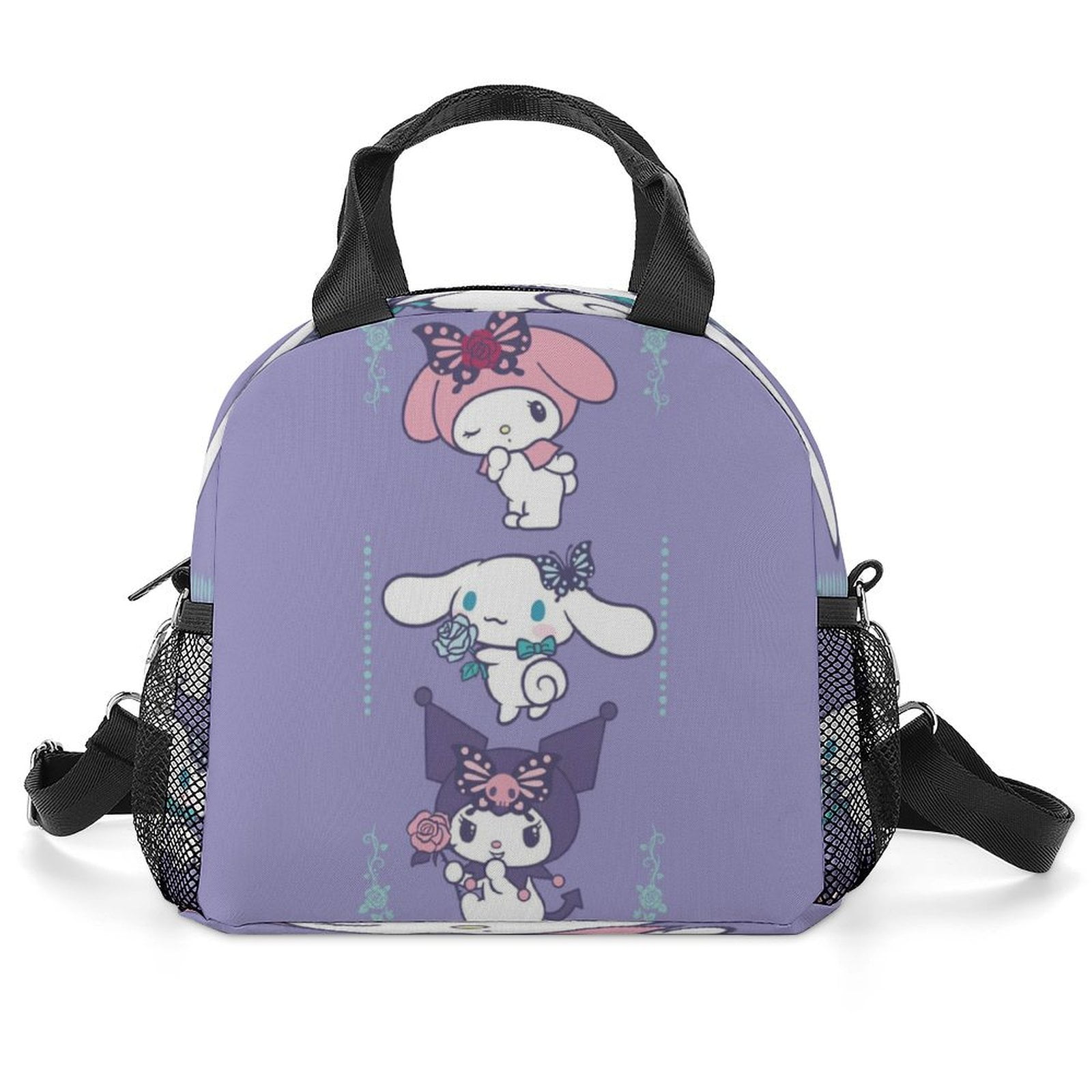 KUROMI Lunch Bag Insulated Crossbody Anime for Work Picnic Travel Gift ...