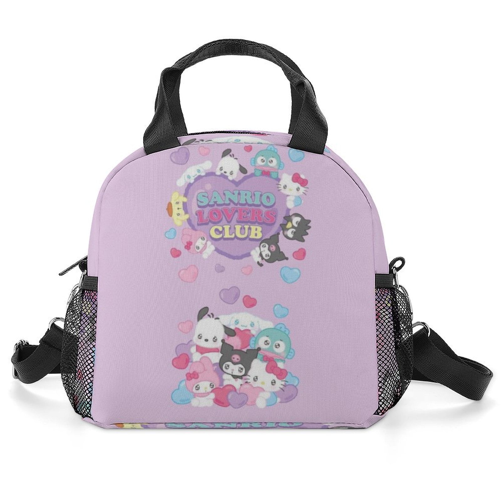 KUROMI Lunch Bag Insulated Crossbody Anime for Work Picnic Travel Gift ...