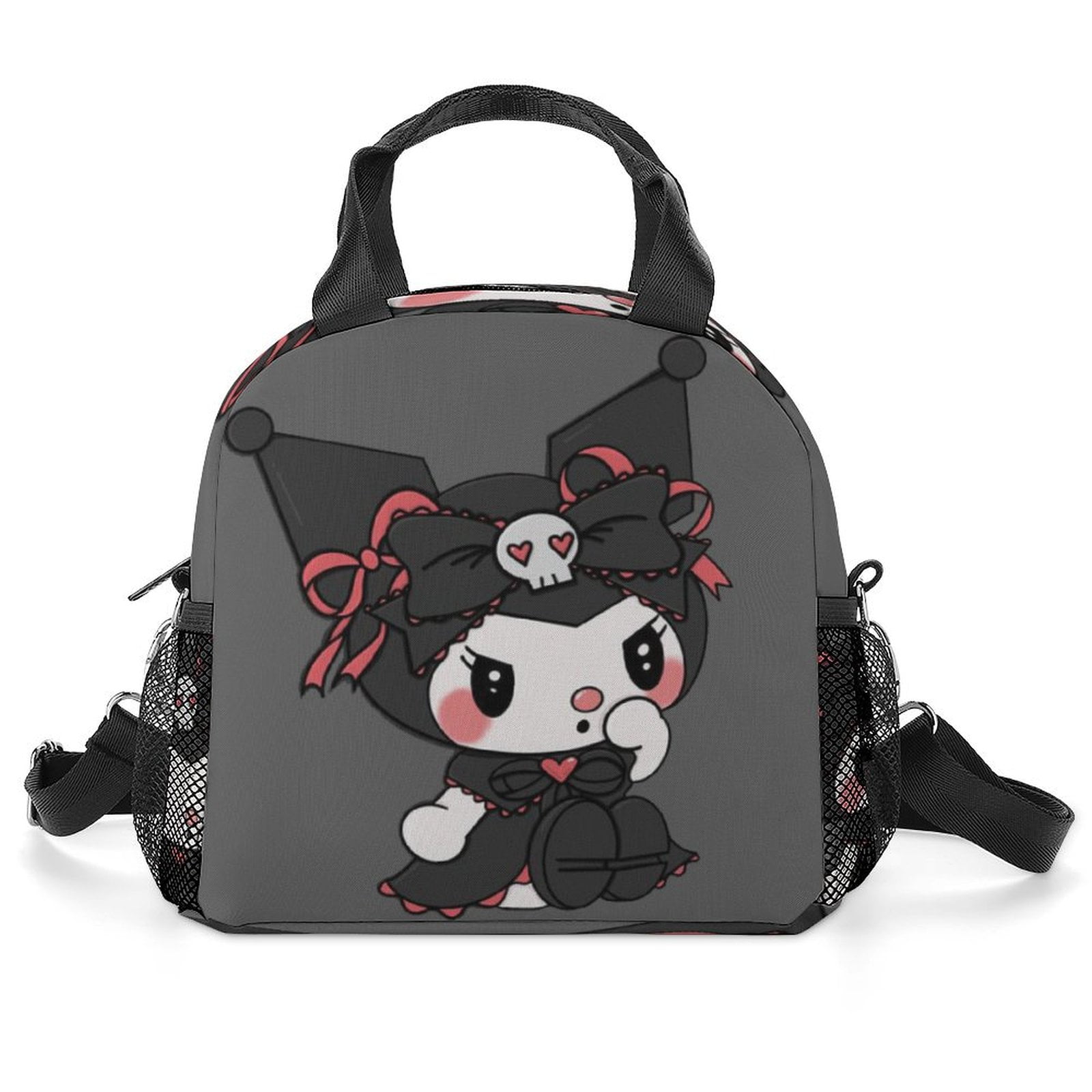 KUROMI Lunch Bag Insulated Crossbody Anime for Work Picnic Travel Gift ...