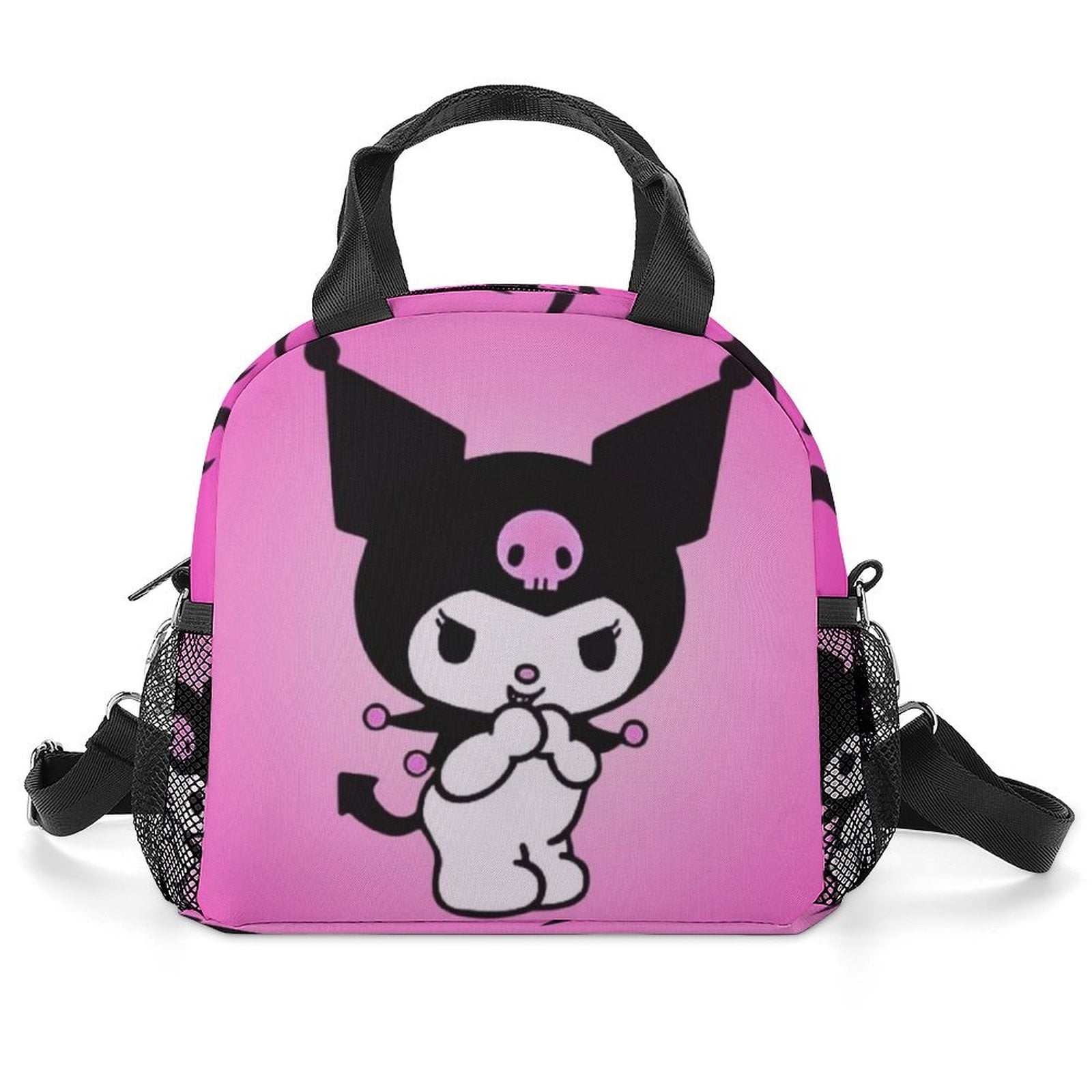 KUROMI Lunch Bag Insulated Crossbody Anime for Work Picnic Travel Gift ...