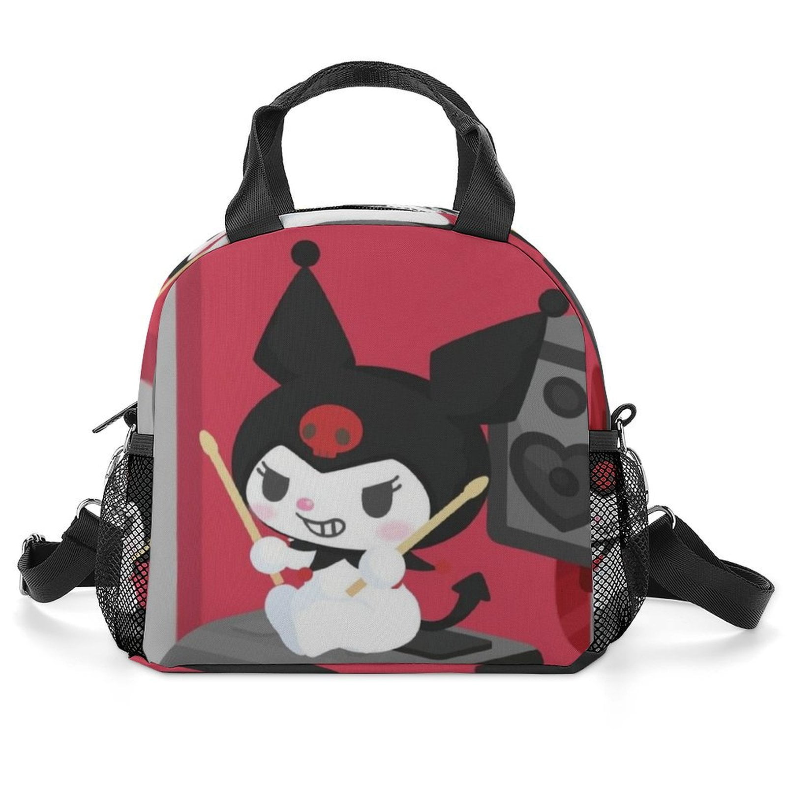 KUROMI Lunch Bag Insulated Crossbody Anime for Work Picnic Travel Gift ...