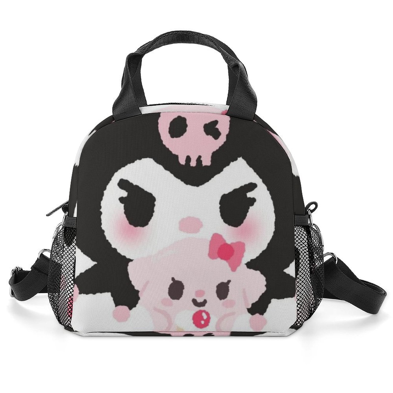 KUROMI Lunch Bag Insulated Crossbody Anime for Work Picnic Travel Gift ...