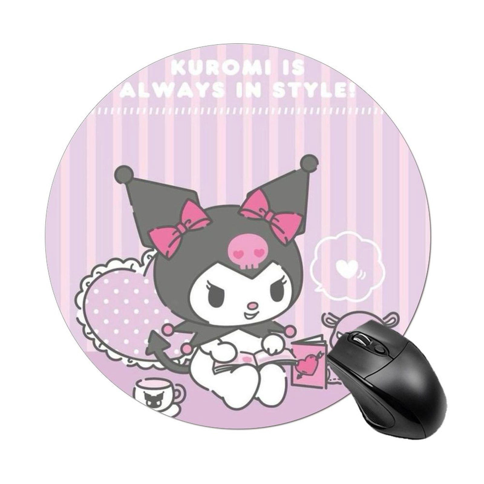 KUROMI Mouse Pad Anime for Office Desk Computer Desk Gaming Room ...