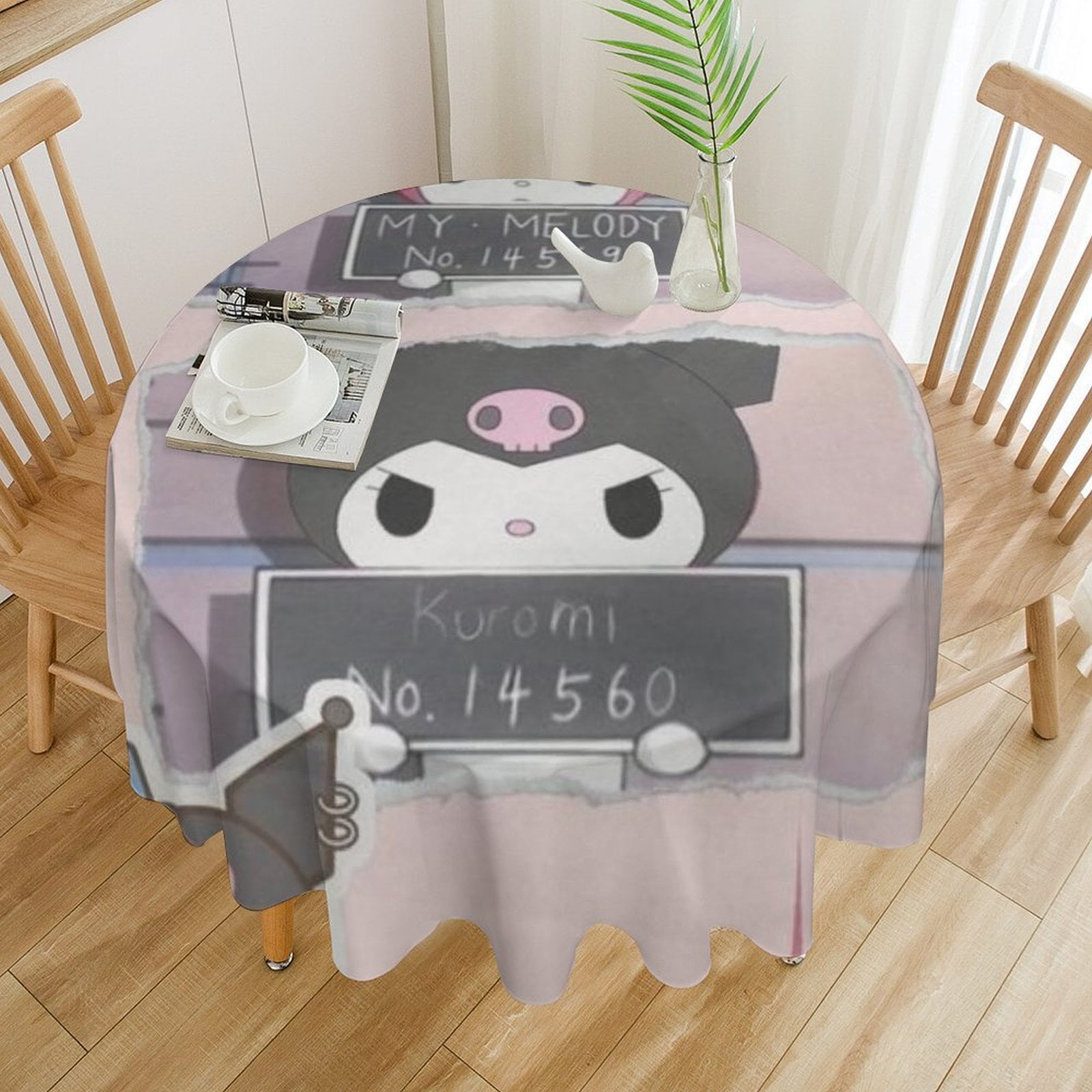 KUROMI Tablecloth Anime for Dining Table Picnic Gift 50x50in KUROMI ...