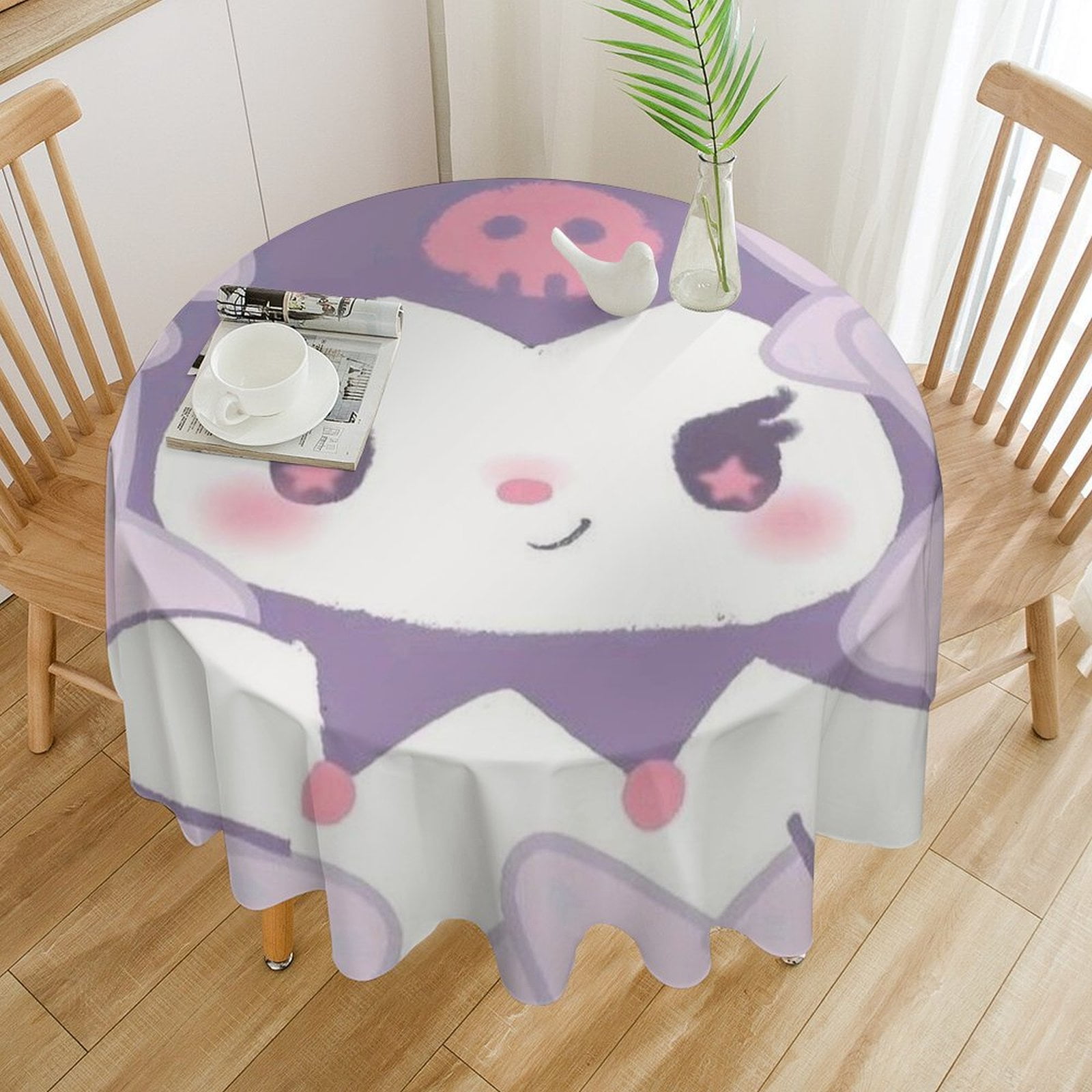 KUROMI Tablecloth Anime for Dining Table Picnic Gift 50x50in KUROMI ...