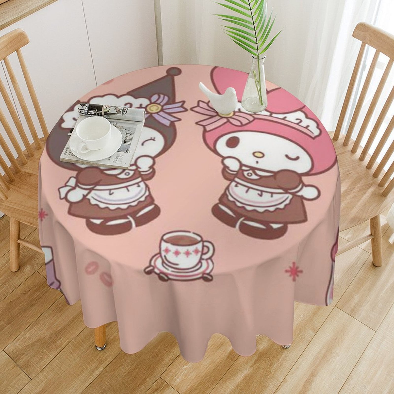 KUROMI Tablecloth Anime for Dining Table Picnic Gift 60x60in KUROMI ...