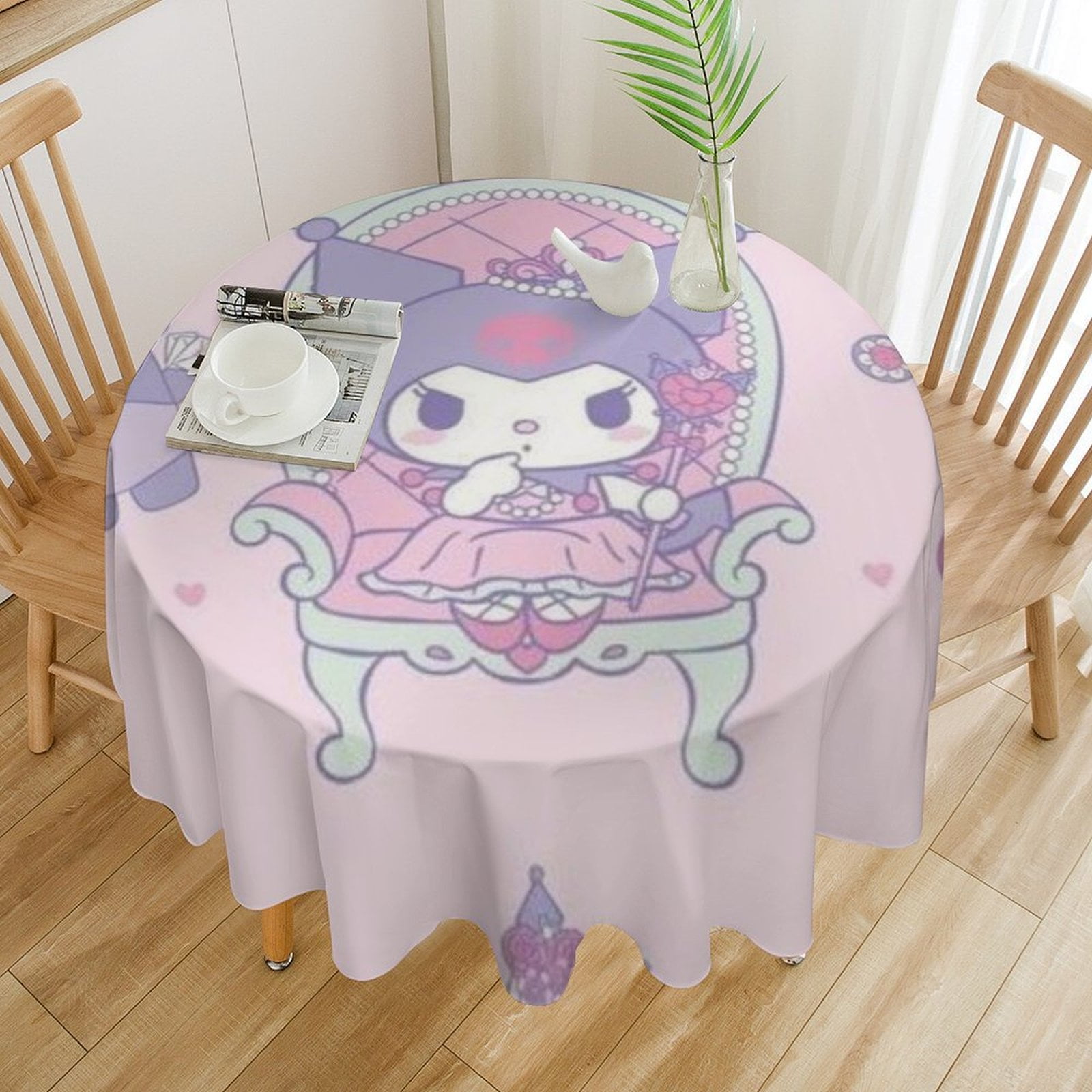 KUROMI Tablecloth Anime for Dining Table Picnic Gift 60x60in KUROMI ...