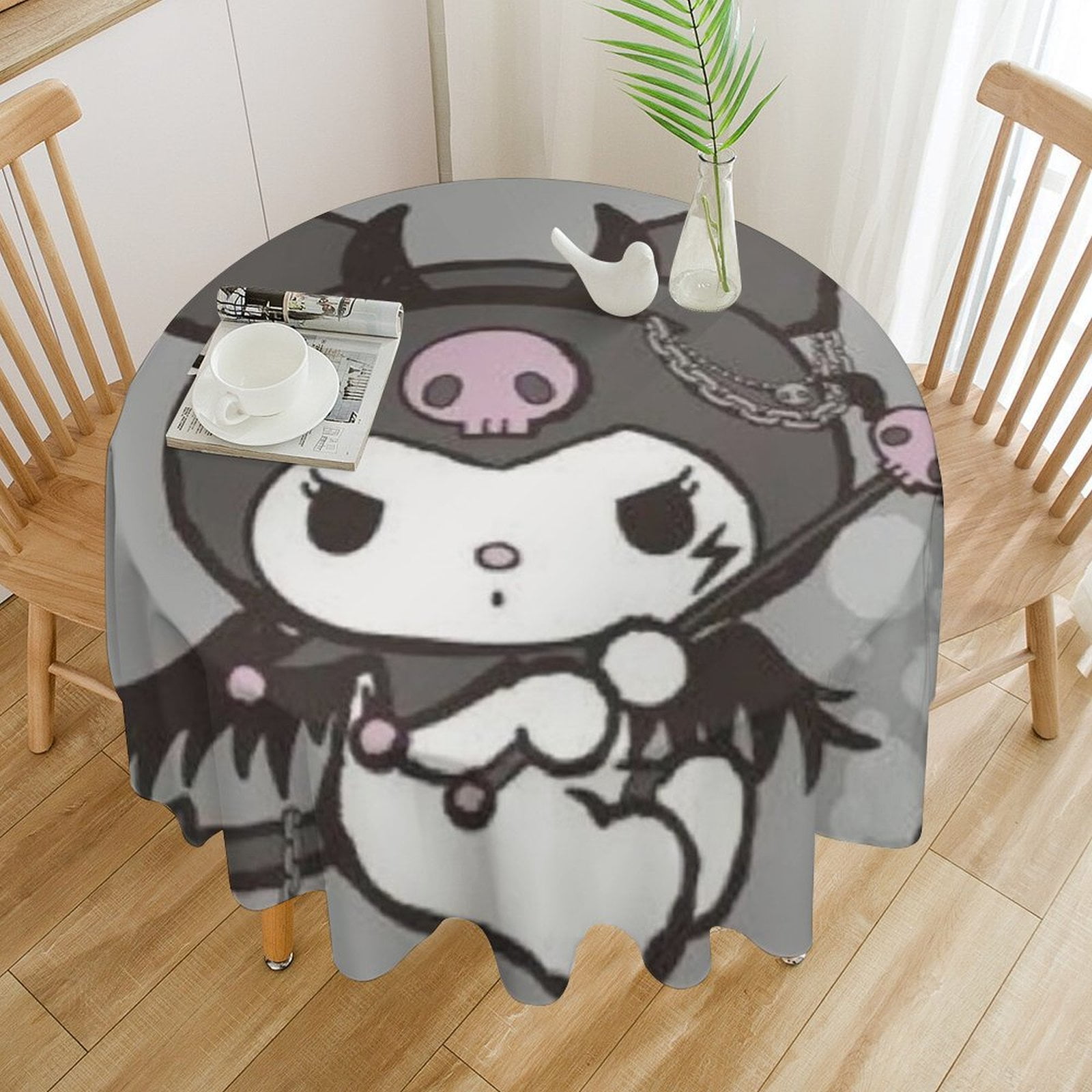 KUROMI Tablecloth Anime for Dining Table Picnic Gift 60x60in KUROMI ...