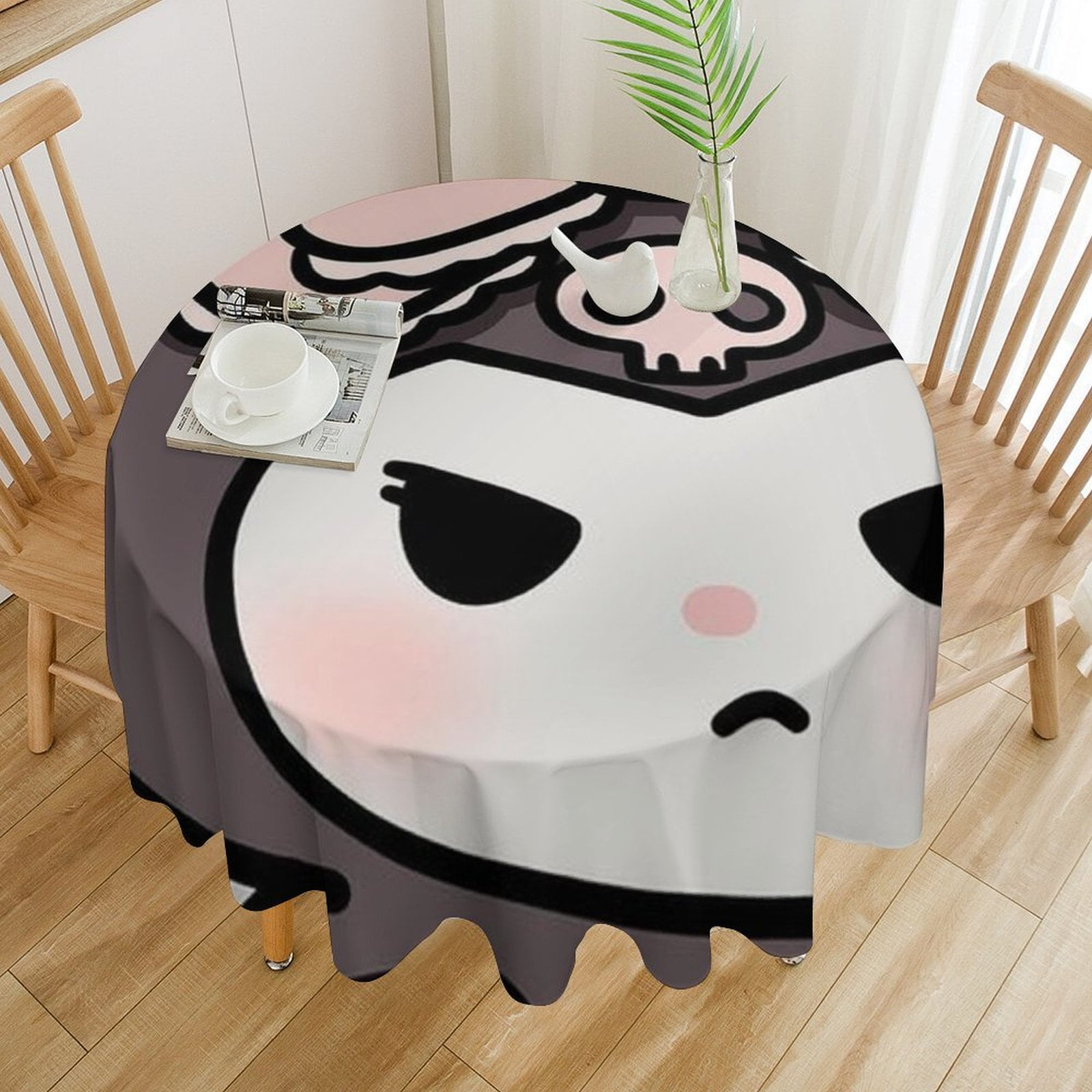 KUROMI Tablecloth Anime for Dining Table Picnic Gift 60x60in KUROMI ...