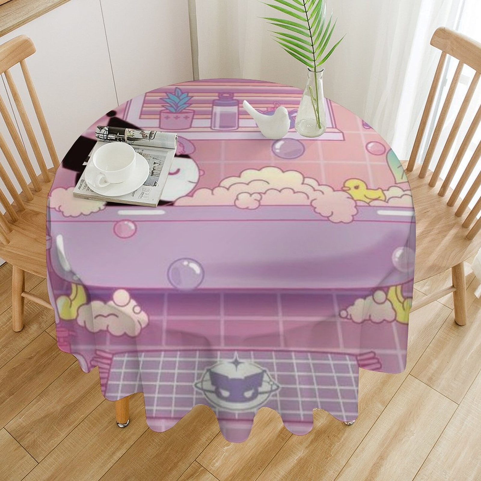 KUROMI Tablecloth Anime for Dining Table Picnic Gift 60x60in KUROMI ...