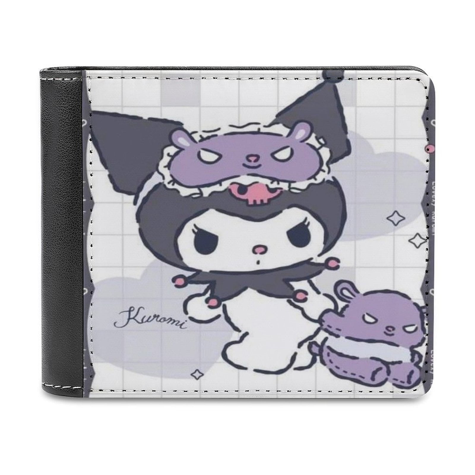 KUROMI Wallet Purse Card Holder Anime for Men Women KUROMI Merch ...